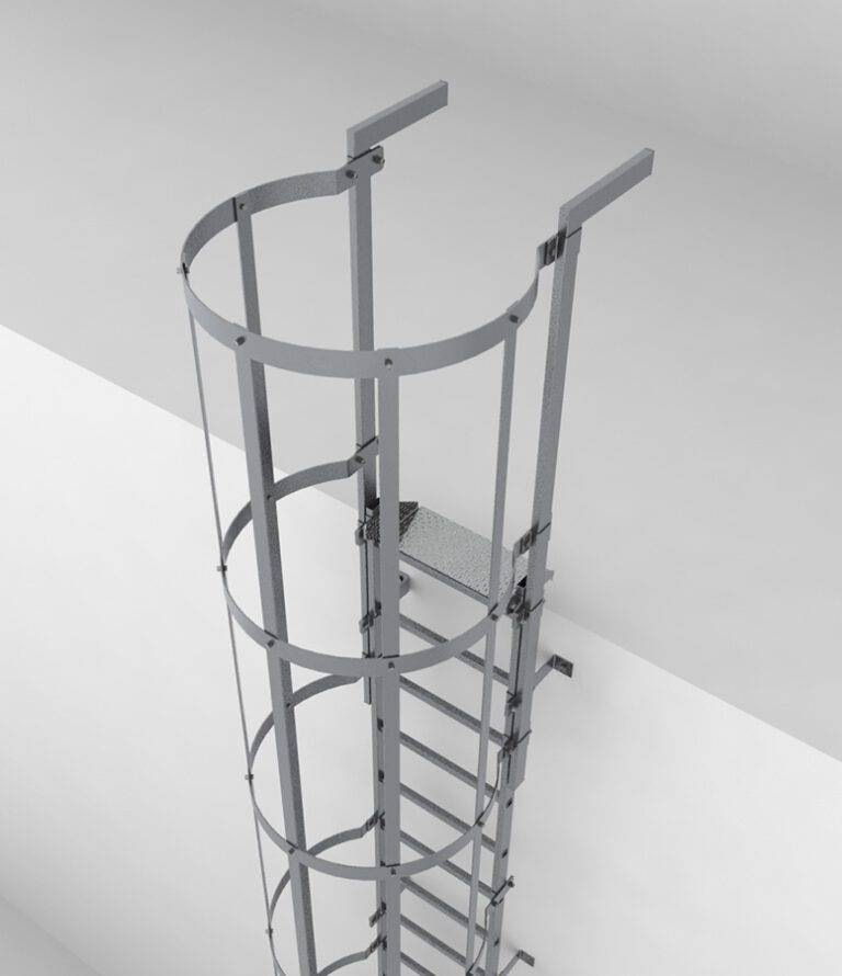 CRYNOLINE STALOWA NIERDZEWNA DWUBIEGOWA Z KOSZEM OCHRONNYM - Crynoline Home